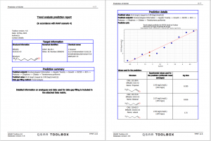Reporting ⬣ QSAR Toolbox